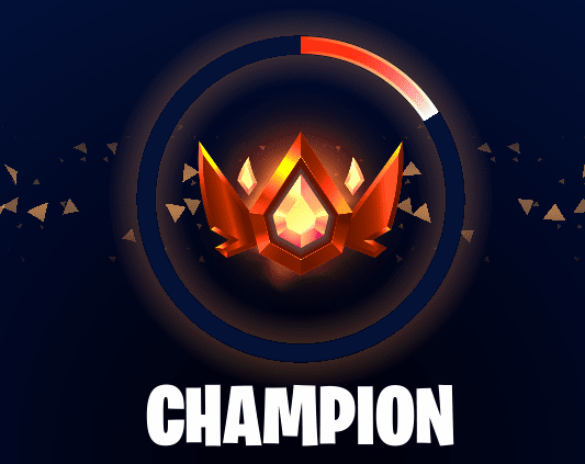 Champion Rank Achieved - PopsPlaysToo - World's Oldest Unreal Fortnite ...